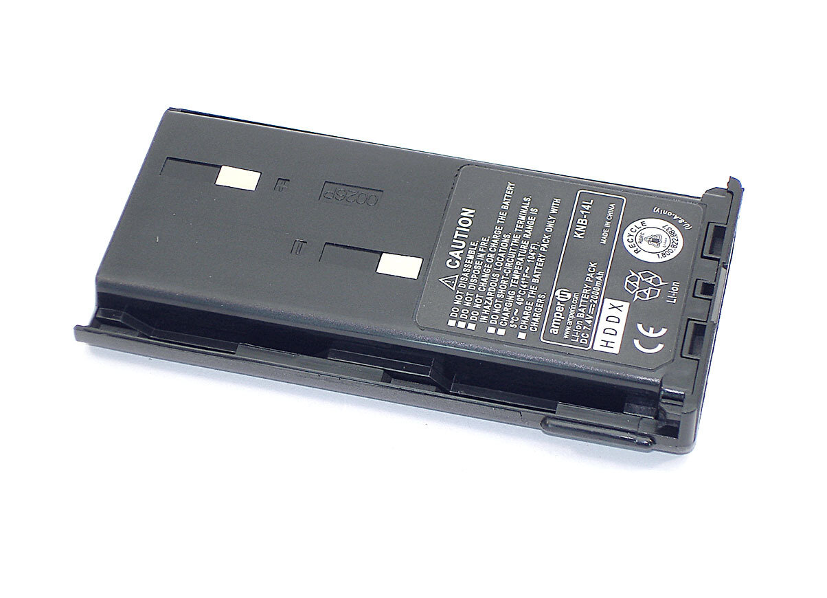 Аккумулятор Amperin для рации Kenwood TK-260 TK-360 TK-2100 (KNB-15) Li-ion 2000mAh 7.4V