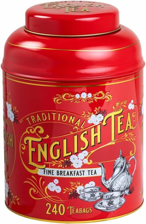 Чай New English Teas Fine Breakfast в винтажной упаковке, 240шт