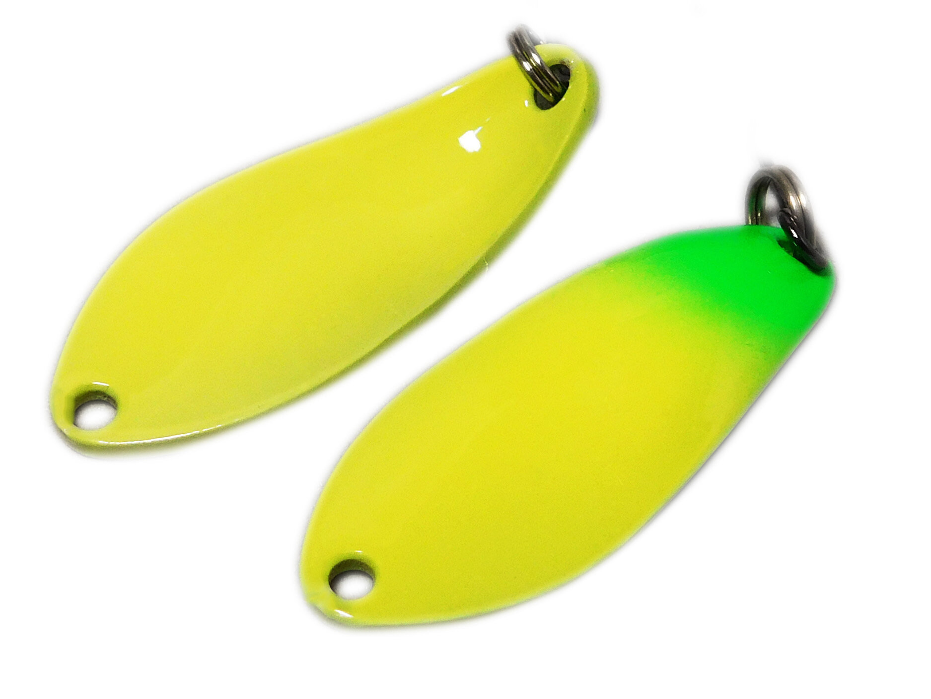 Набор 2ШТ Блесна колебалка Зябликов Пиксель 3 см. 1.3гр fluo