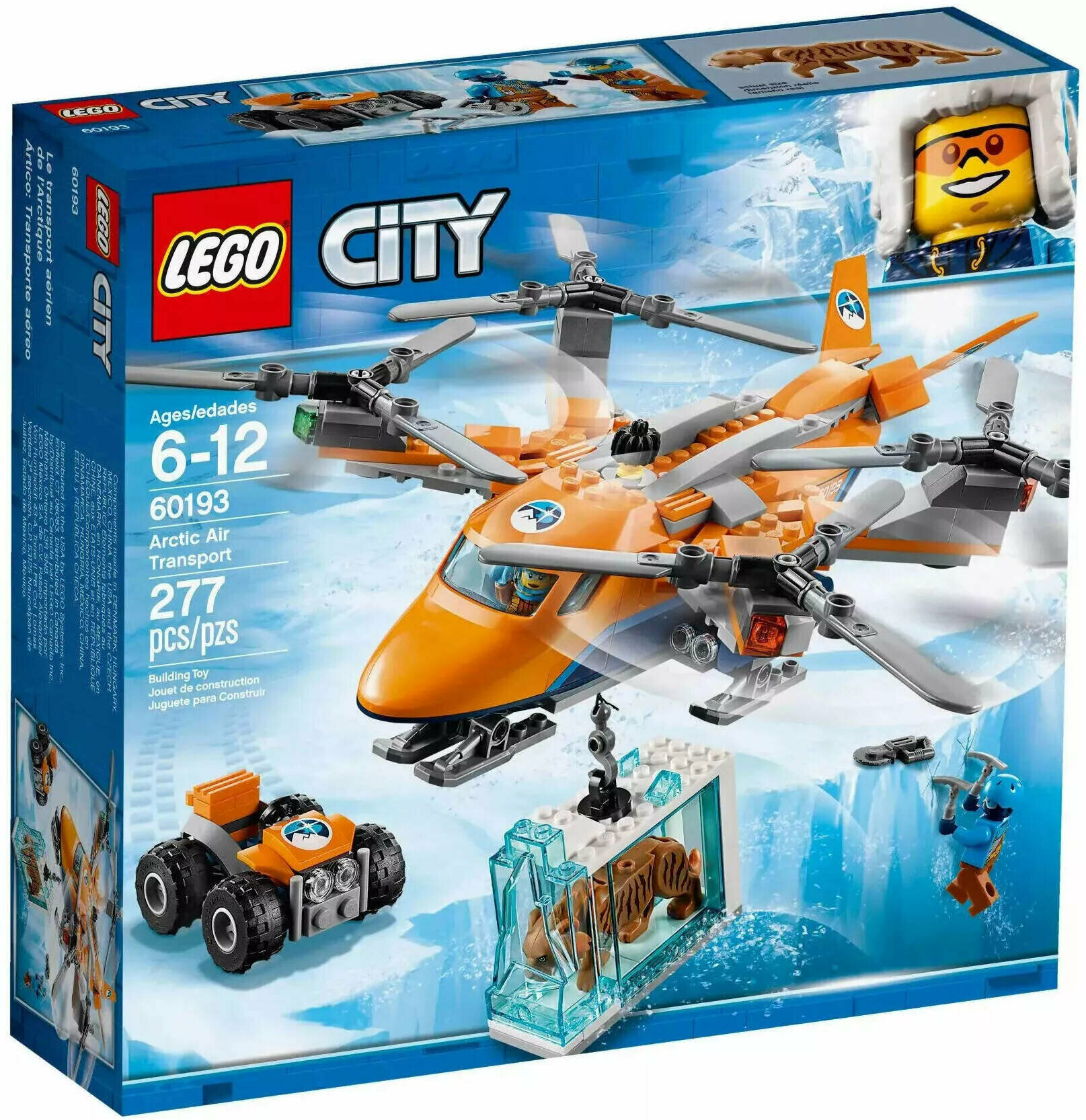 Конструктор LEGO CITY 60193 Арктический вертолет