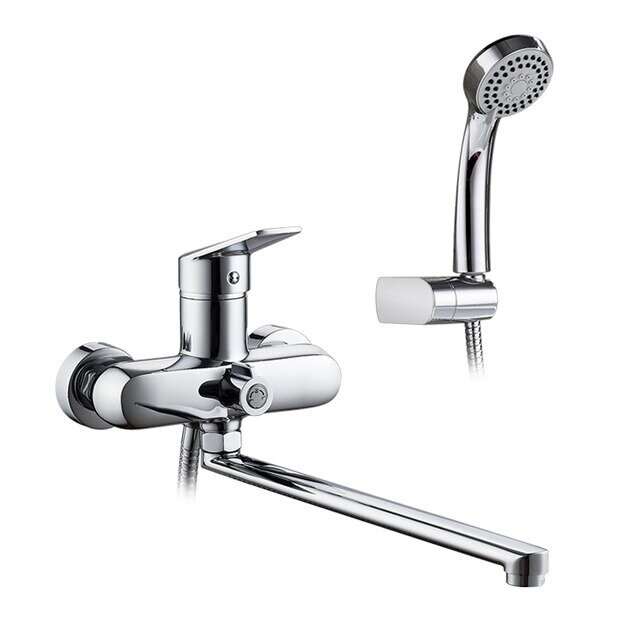 Смеситель для ванны, дл. излив 35см(F), карт.40мм Ledeme, 1/10; L2240