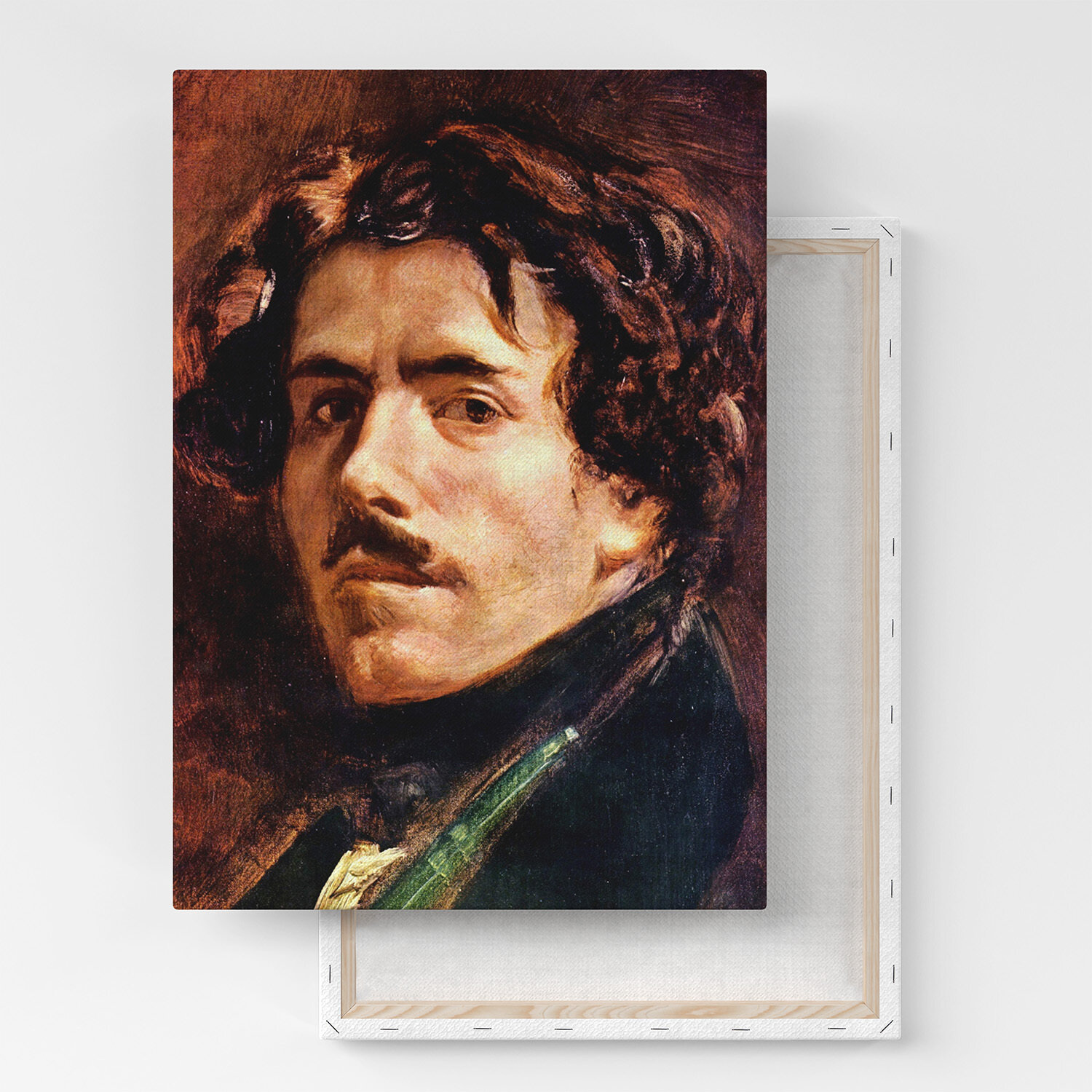Картина на холсте, репродукция / Eugene Delacroix / Эжен Делакруа / Размер 30 x 40 см
