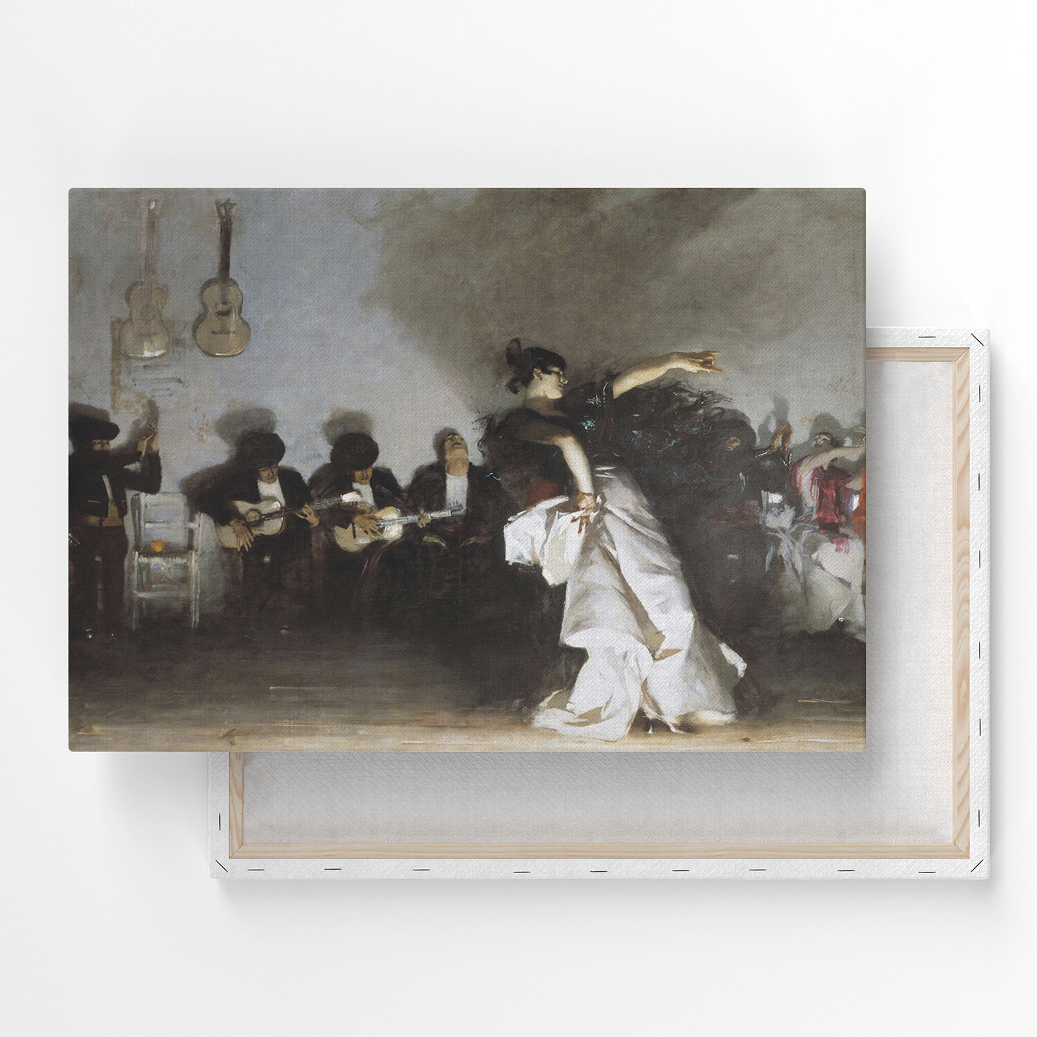 Картина на холсте, репродукция / Джон Сингер Сарджент - El Jaleo / Размер 30 x 40 см