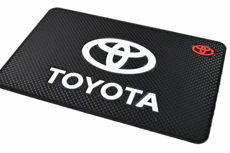 Противоскользящий коврик на панель автомобиля, держатель для телефона, не скользящий коврик TOYOTA тойота