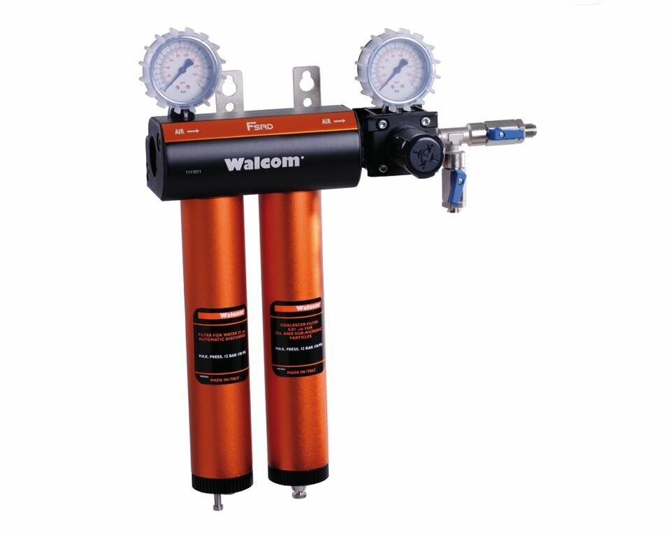 Модульная фильтр-группа подготовки воздуха для окраски Walcom FSRD 60121/11 (Италия)