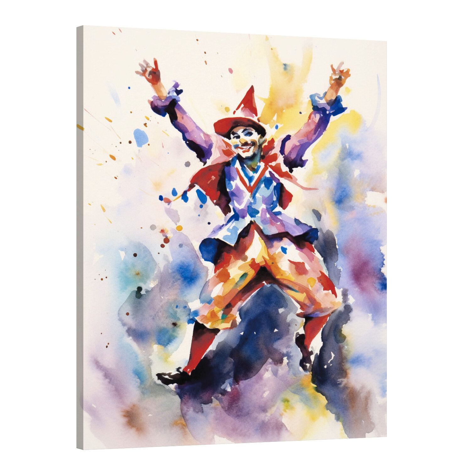 Интерьерная картина 50х70 "Приколы шута"