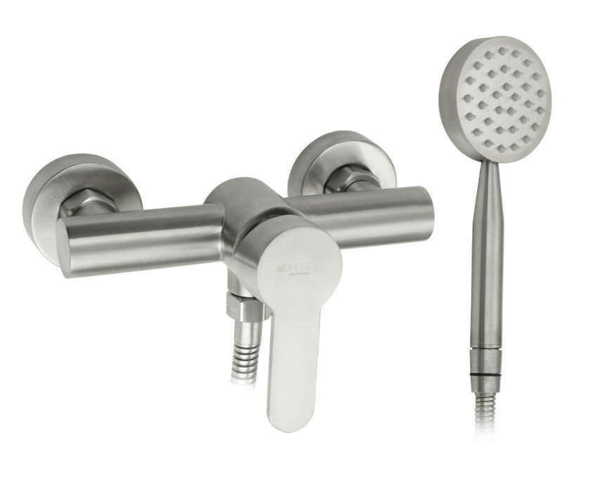 Смеситель в душ MAGNUS 9192 сатин шаровый