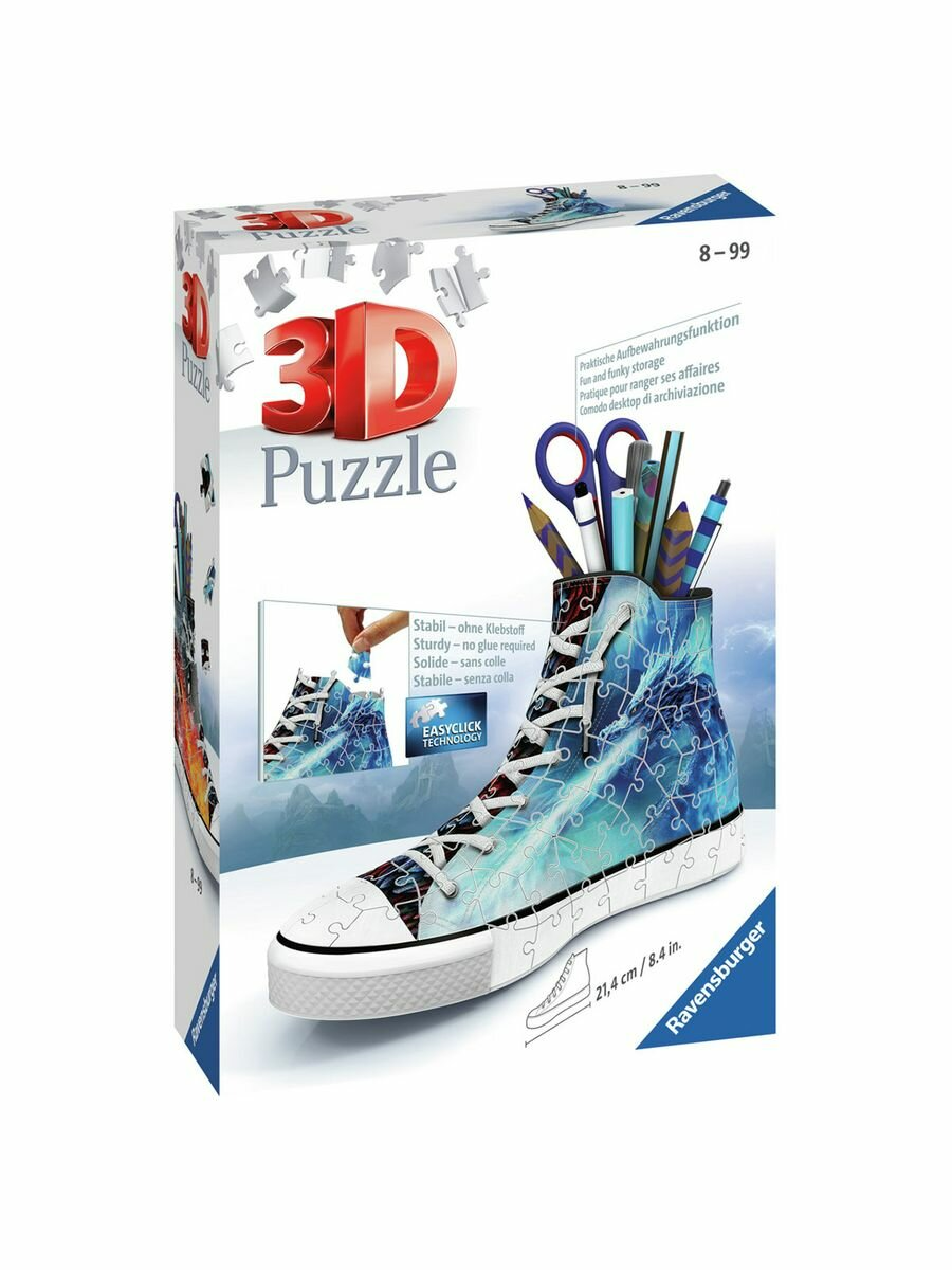 3D Пазл Кроссовок , 108 деталей