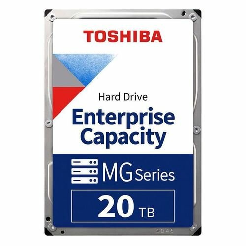 Жесткий диск Toshiba Enterprise Capacity MG10ACA20TE, 20ТБ, HDD, SATA III, 3.5"