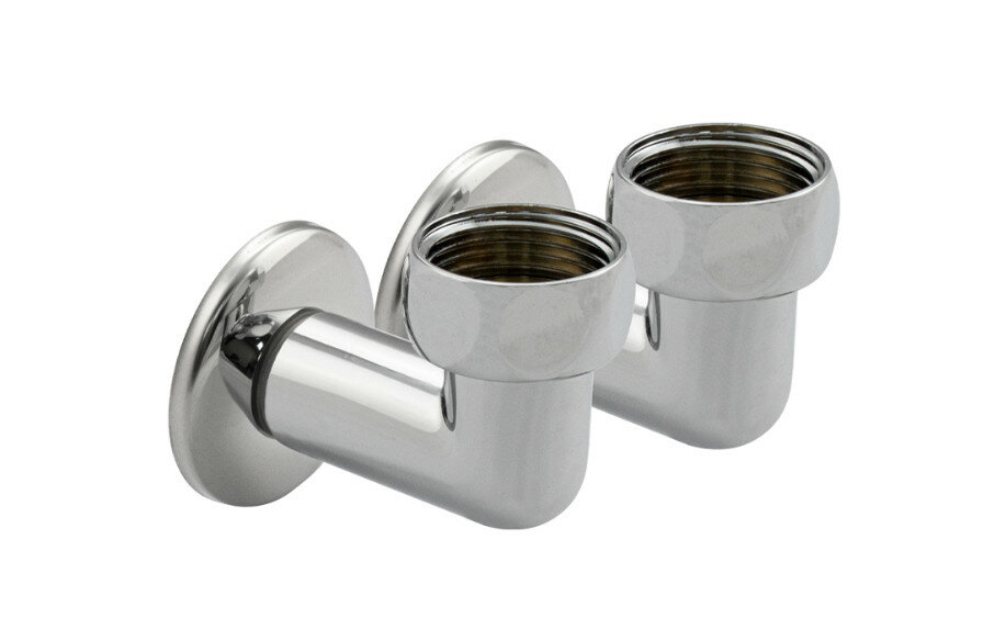 Американка санакс 137 хром угловая к полотенцесушителю 1х1/2. г/ш