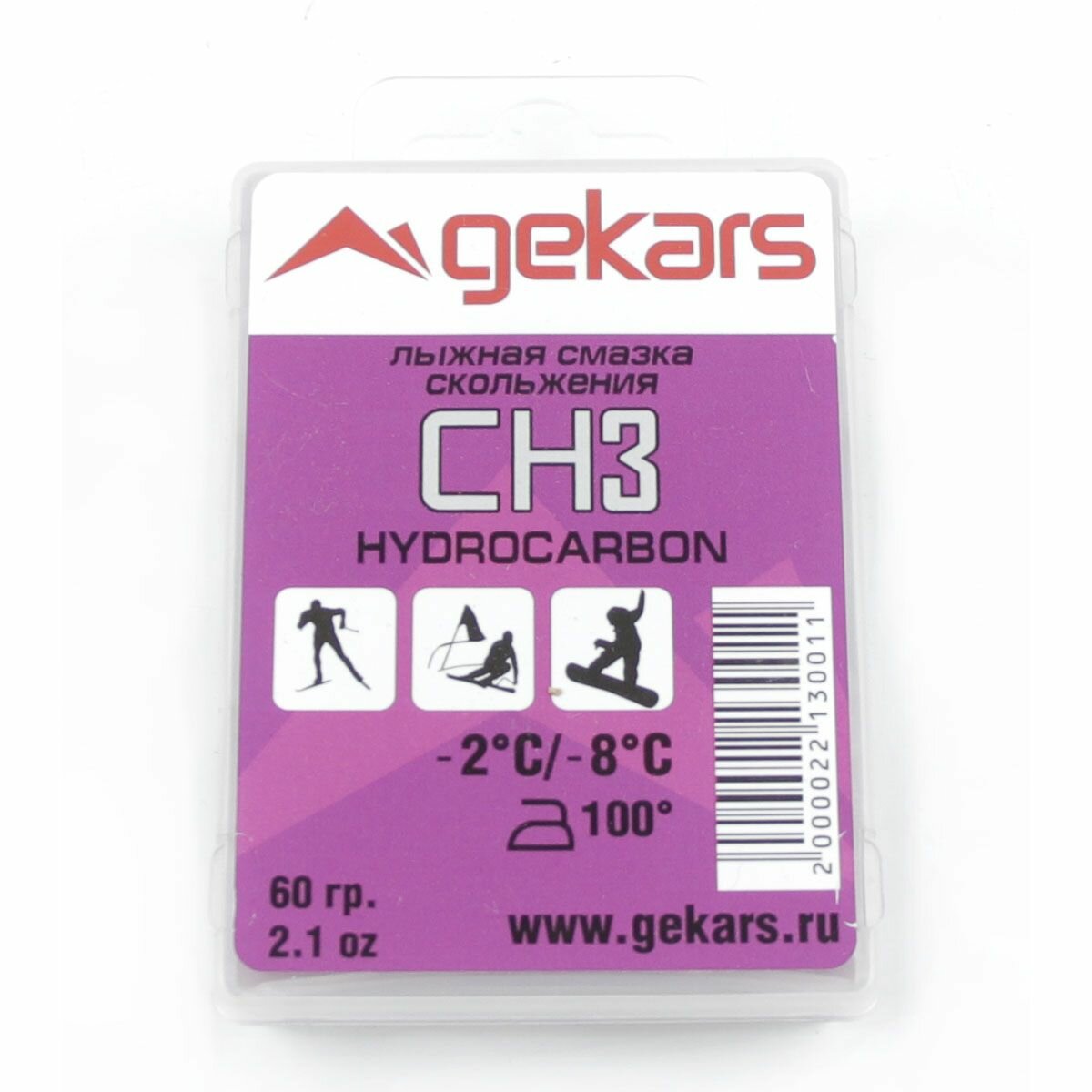 Смазка для лыж, сноубордов (-2.-8 ) (GEKARS)