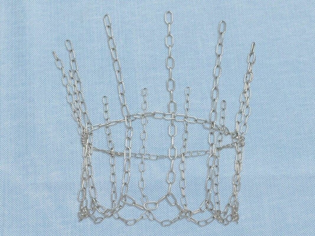 Сетка баскетбольная металическая цепь, шт Гимнаст 2.15