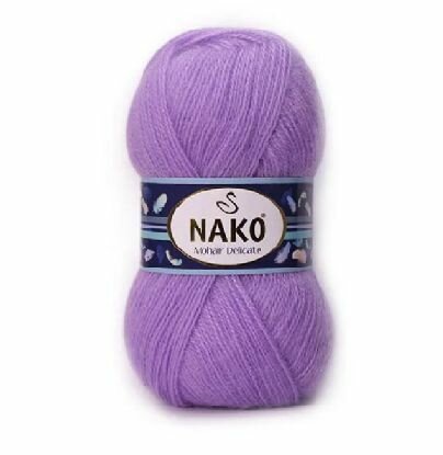 Пряжа Nako Mohair delicate (5шт*100гр.)/5% мохер, 10% шерсть, 85% акрил/ 6135