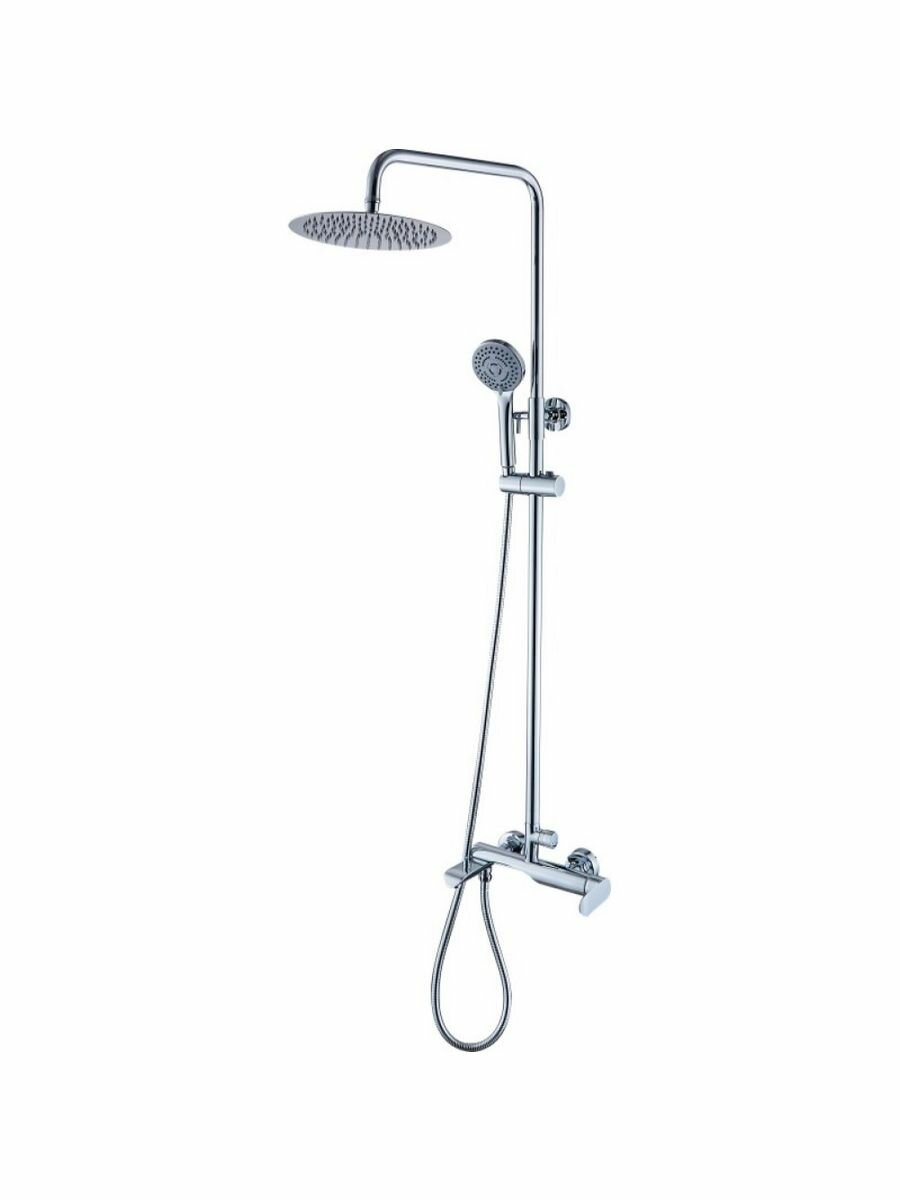Душевая система Ganzer GZ22065, латунь, механическое управление, покрытие хром