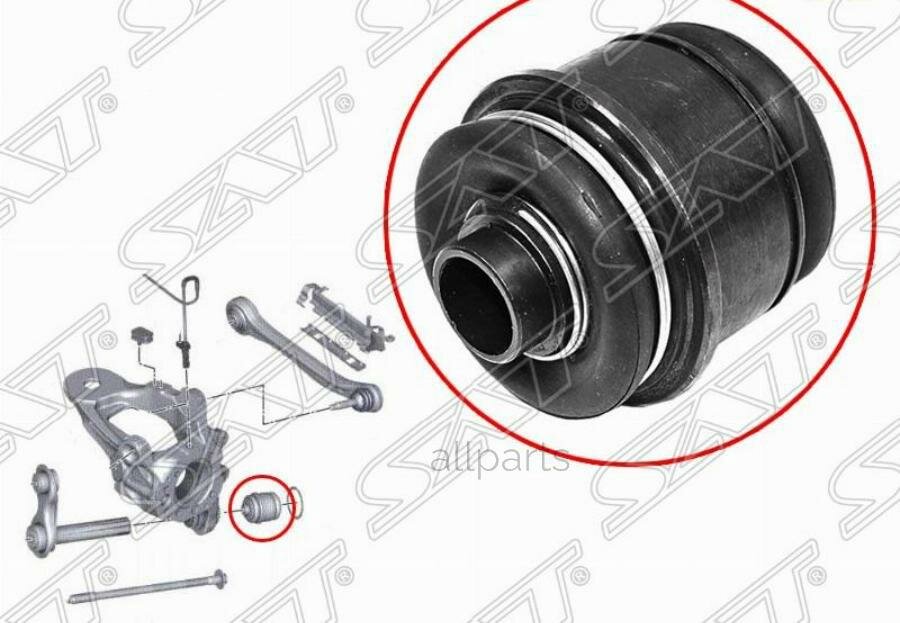 SAT ST-33326770985 Сайлентблок цапфы BMW X5 06-18 / X6 08-20
