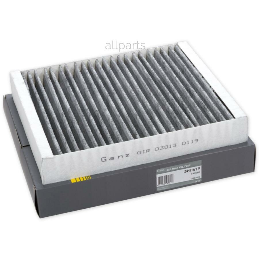 GANZ GIR03013 Фильтр салонный (угольный) CHEVROLET Cruze/Cobalt/OPEL Astra J GANZ GIR03013