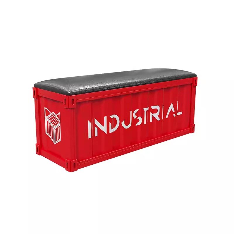 Банкетка серии Industrial Furniture (100 см / Красный)