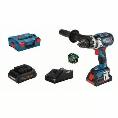 Дрель-шуруповерт Bosch GSB 18V-110 C + ProCORE 18V, 2 x 4.0 Ah + L-Boxx (06019G030C)