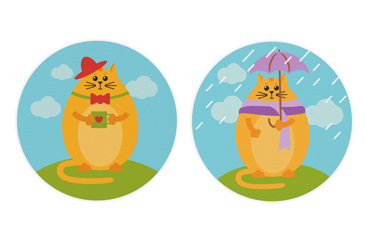 Фрея PNBM-008-XQ10 Набор для раскрашивания по номерам на магнитах 9 х 9 см Рыжий котик