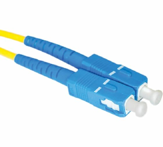 Патч-корд Suprlan оптический SC-UPC-SC-UPC LSZH OS2 SM9-125, длина 10 м