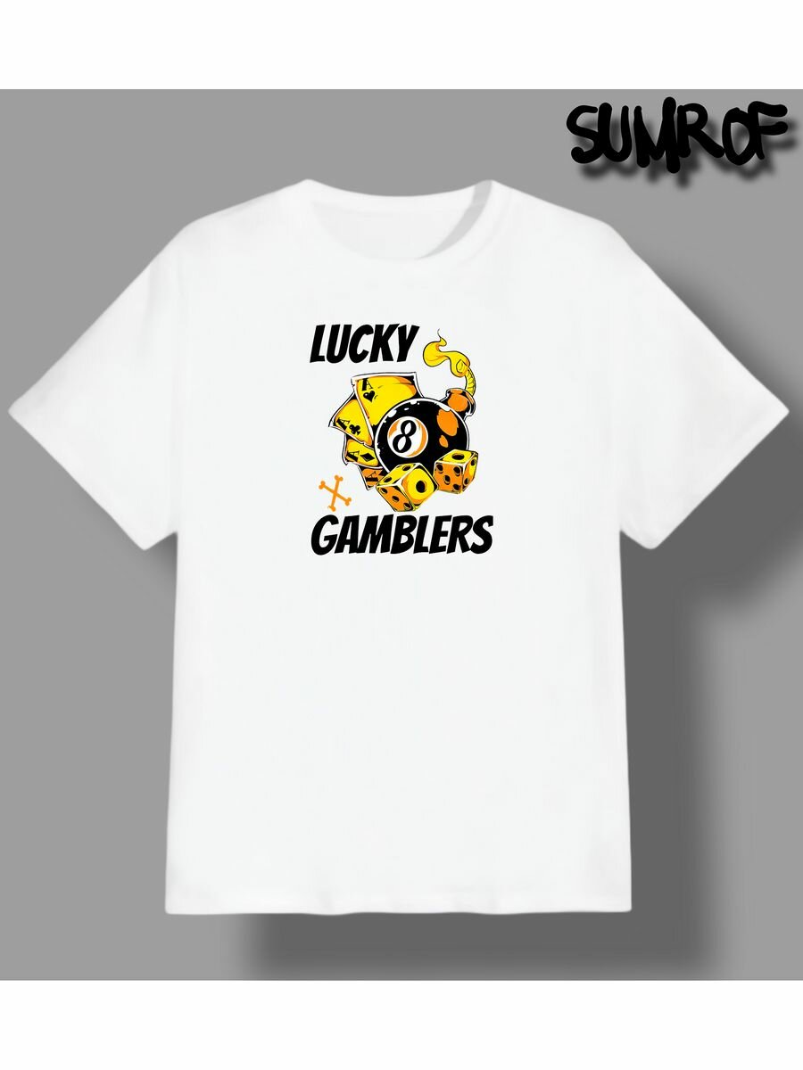 Футболка Zerosell Lucky gamblers