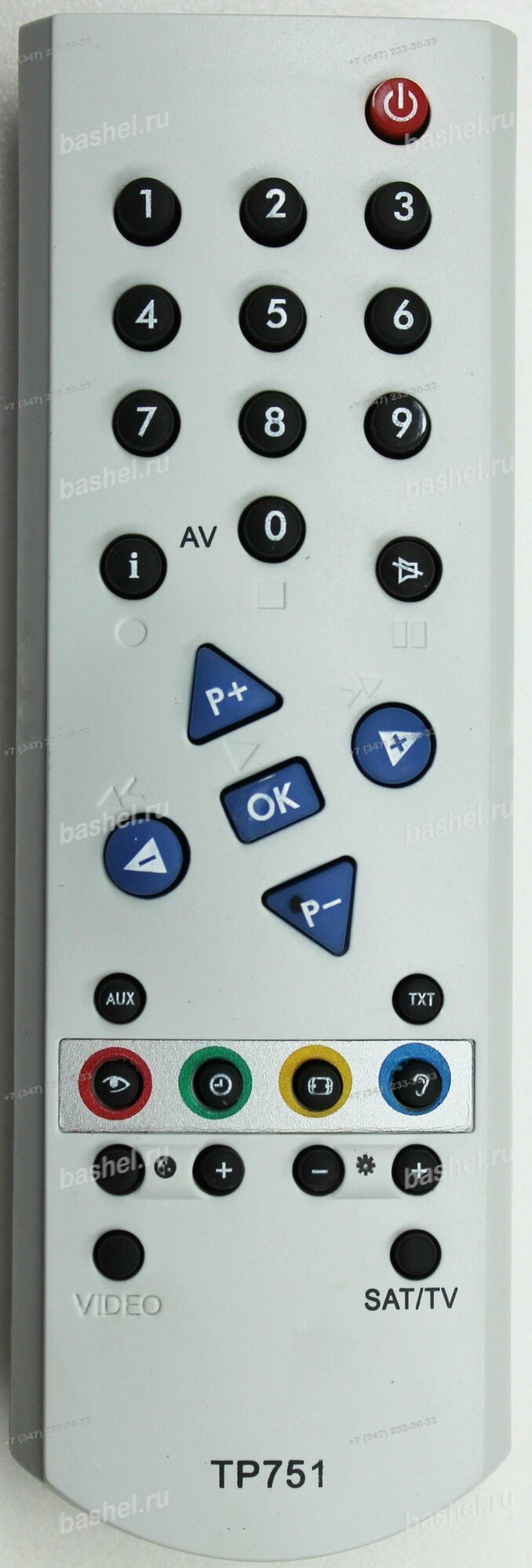 Grundig TP-751, Пульт ДУ