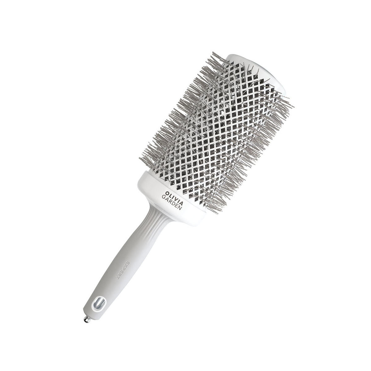 Термобрашинг Olivia Garden Expert Blowout Speed XL Wavy Bristles White&Grey 65 мм ID2028 (OGBCI65 XL)