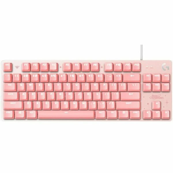 Игровая клавиатура Logitech G412 SE TKL (розовый) (Английская раскладка)