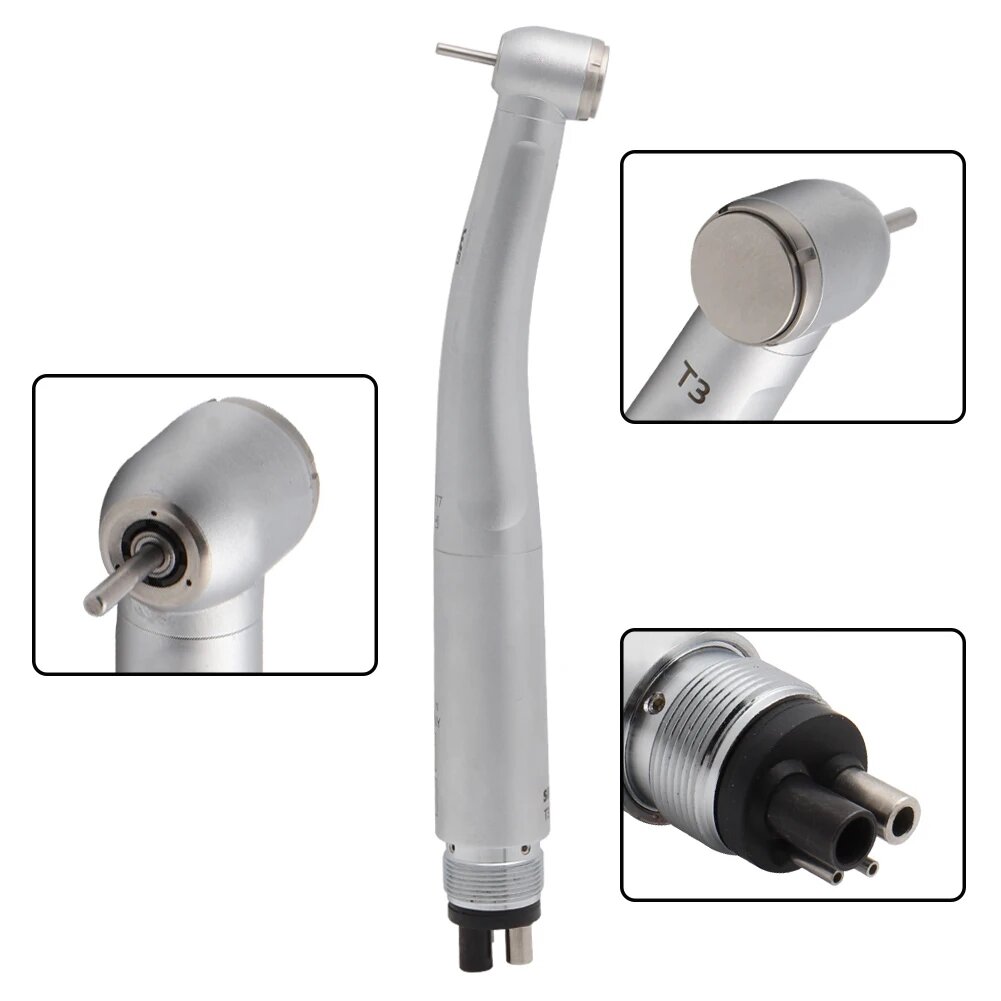 AKOS T3 Светодиодный стоматологический наконечник 45 градусов 2/4 отверстия 4 hole standard