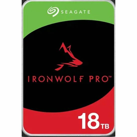 Жесткий диск Seagate 3.5" NAS Ironwolf Pro 512E 18TB, SATA-III, 256Mb, 7200rpm (ST18000NT001)
