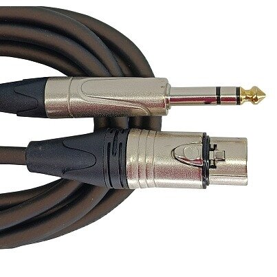 Кабель аудио 1xJack - 1xXLR True magic TEMG029 6.0m