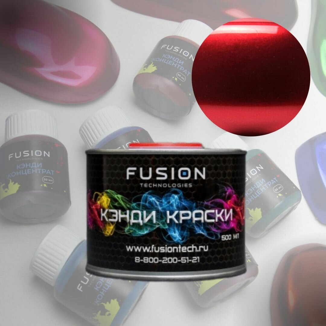 Готовая кэнди краска красная