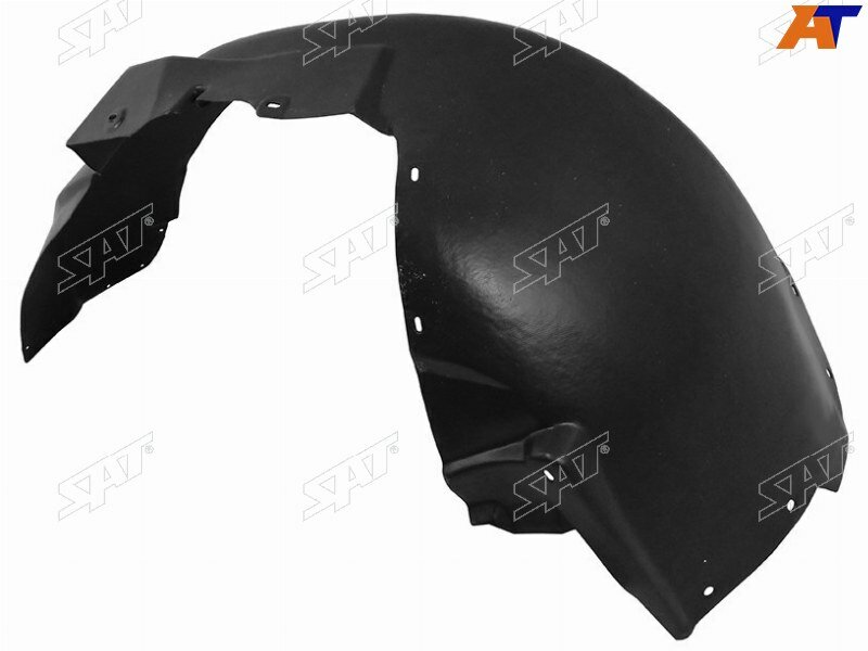 Подкрылок SAT, для Audi A6, передняя ось установки, левый, черный