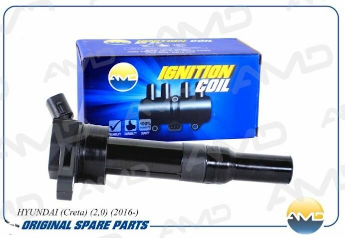 Катушка зажигания для Hyundai Creta 2.0 2016- / арт. AMDEL695 / бренд AMD / OEM 273002E000