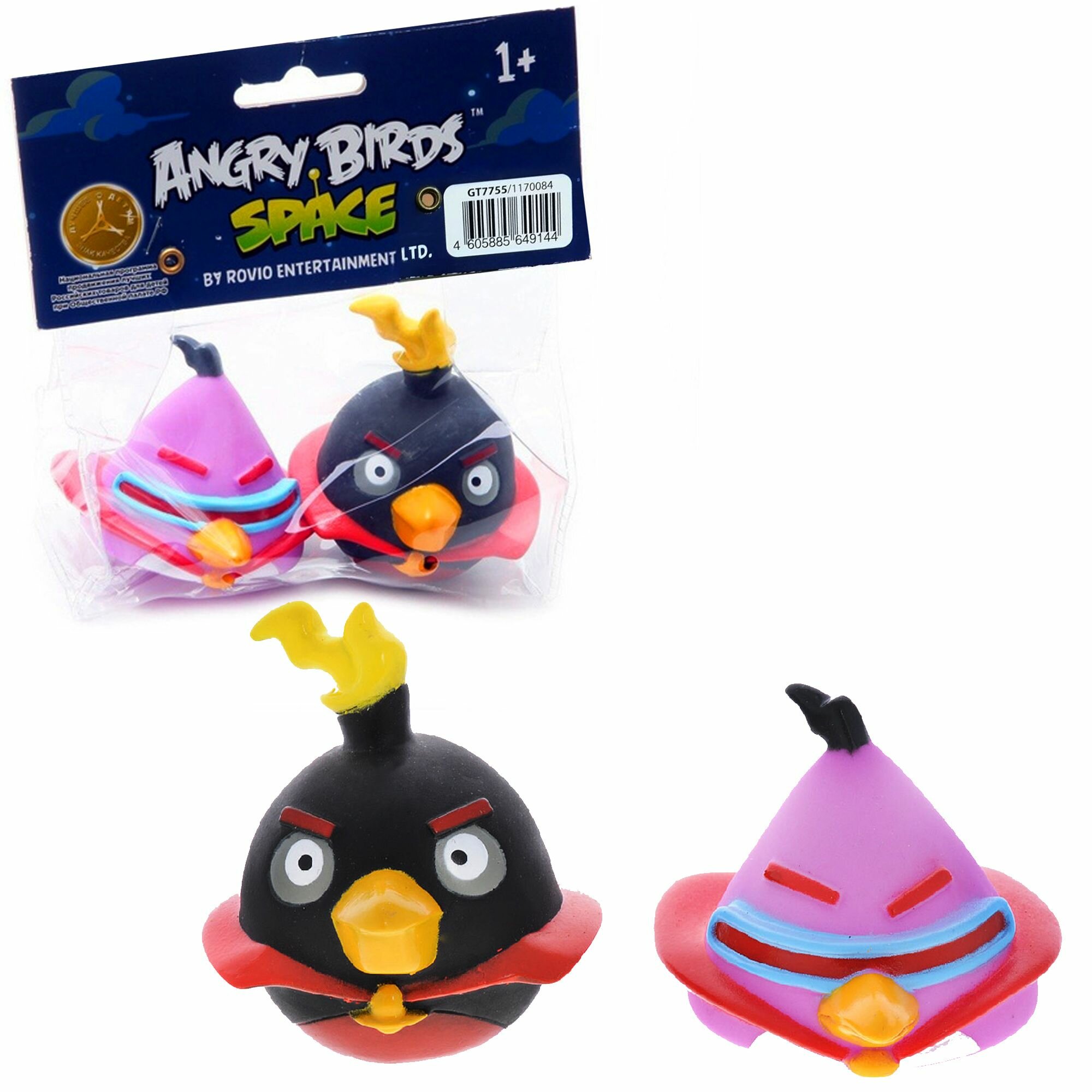 Игровой набор птичек для ванны Angry Birds
