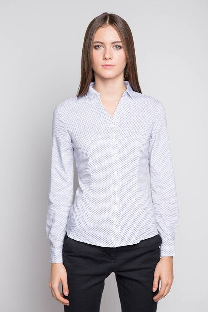 Блуза Женская офисная с длинным рукавом