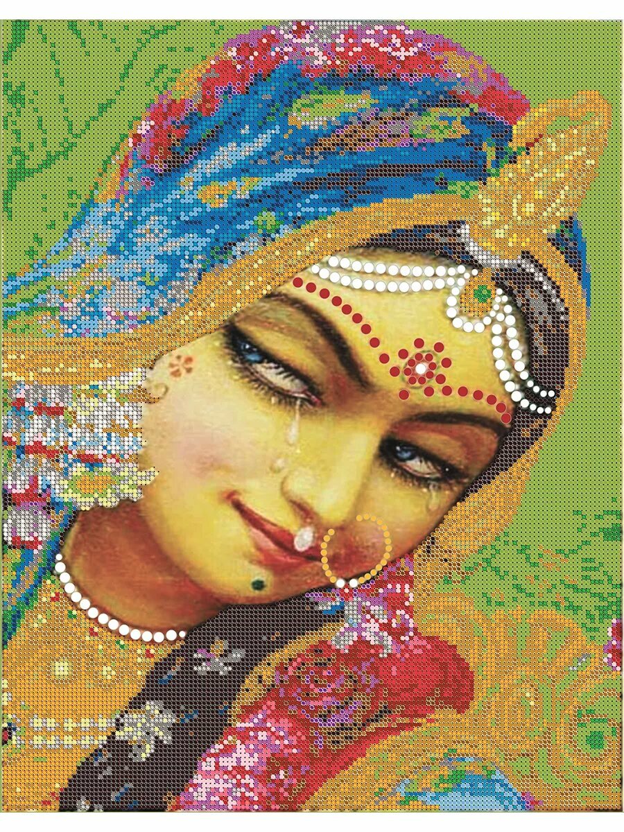 Набор для вышивания бисером 30*38 см