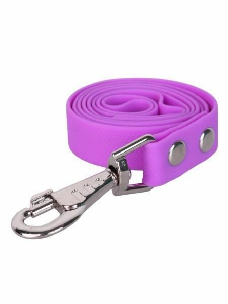 Поводок биотан 20" 3м Rich Breed ОБ-23 фиолетовый