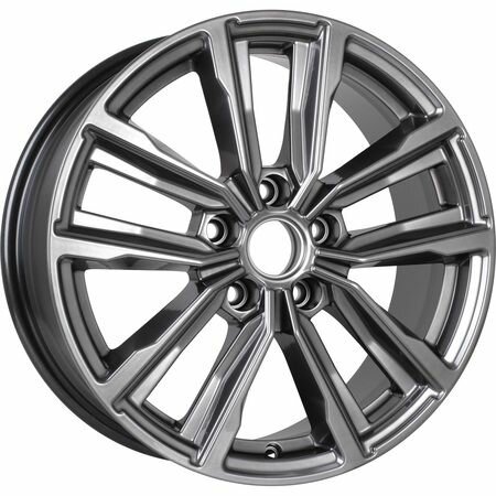 Колесный литой диск КиК Лацио R17x7.5 5x114.3 ET45 CB66.1 Dark_platinum