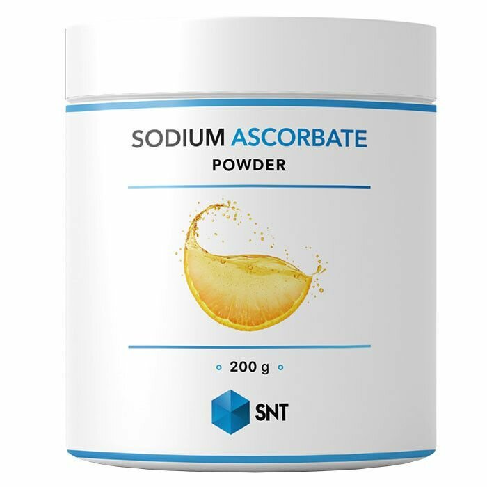 SNT Sodium ascorbate powder содиум аскорбат порошок Витамин С, 200 грамм
