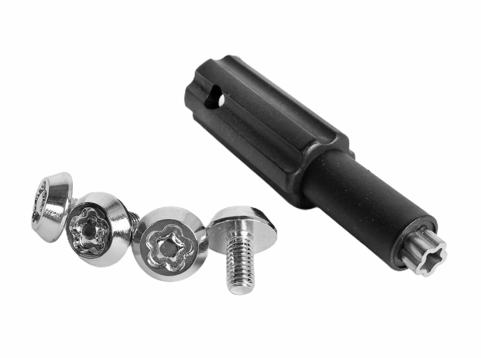 Болт секретный номерного знака 4шт. комплект