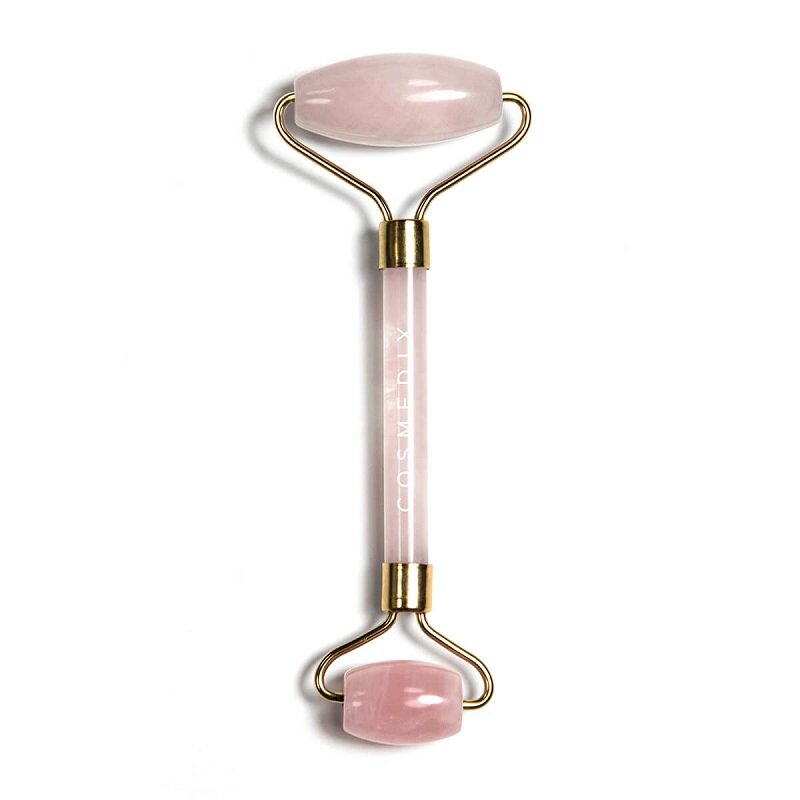 Cosmedix Rose Quartz Crystal Facial Roller Роликовый массажер для лица из розового кварца 1 шт