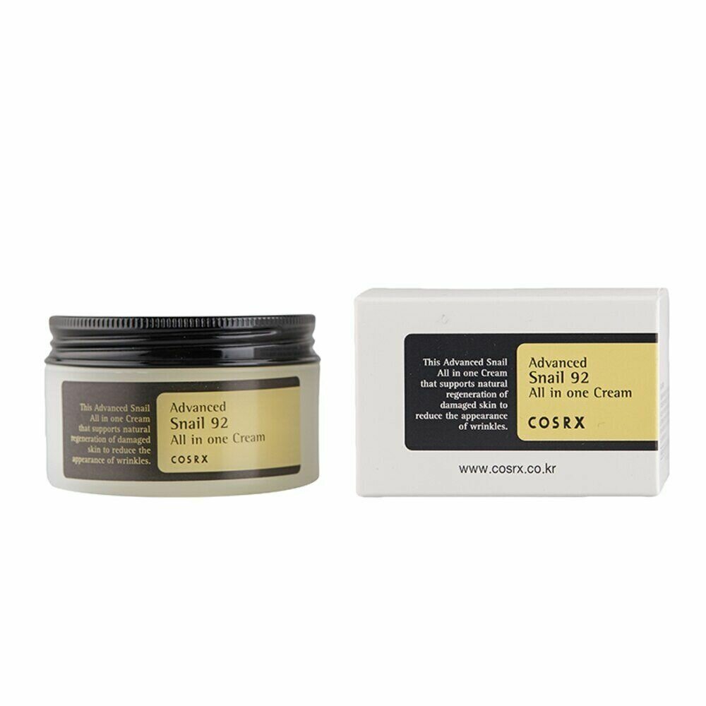 Крем универсальный С экстрактом улитки, COSRX advanced snail 92 all in one cream с муцином 100g .