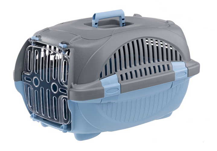 "Rider 10" - переноска для кошек и собак без аксессуаров (34х50х30). Цвет голубой