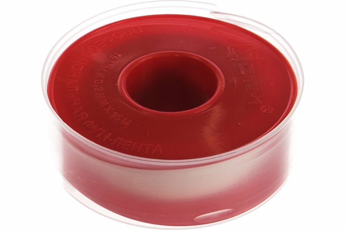 CIFUM CIFUM015 ФУМ-лента СТМ 19 мм × 0,2 мм × 15 м для уплотнения резьбы.