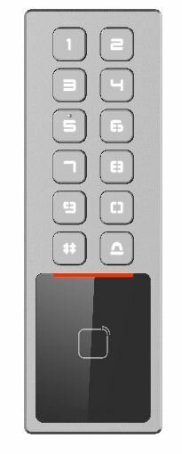 Терминал доступа со встроенным считывателем Mifare HiWatch ACT-T1805MBW Wi-Fi; Bluetooth