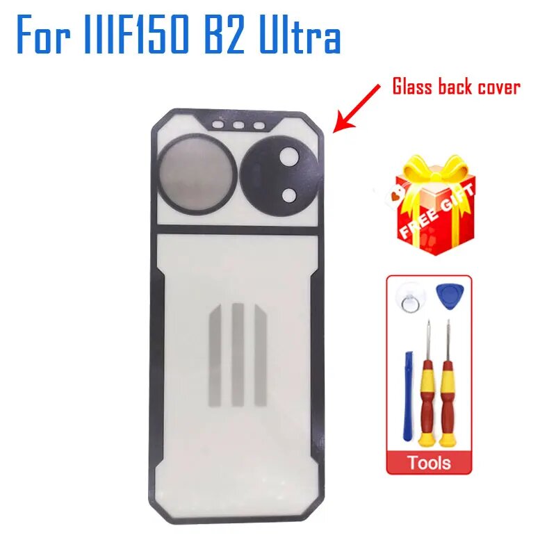 Оригинальный новый IIIF150 B2 Ultra крышка батарейного отсека стеклянная задняя крышка аксессуары для смартфона IIIF150 B2 Ultra