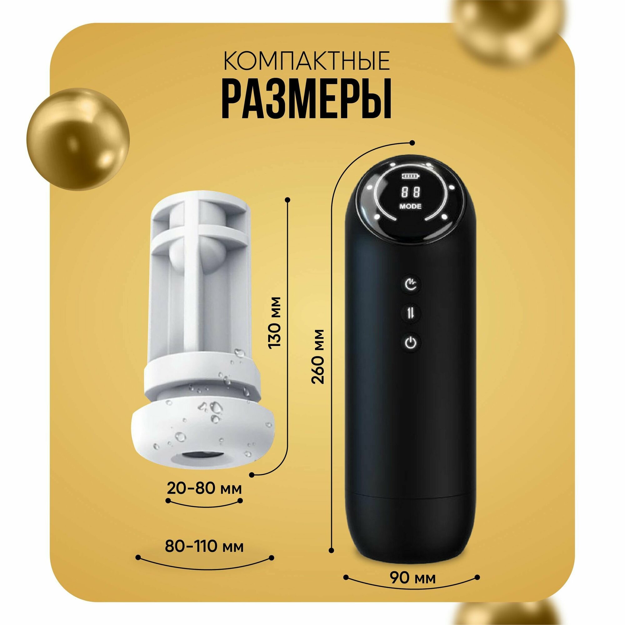 Мастурбатор мужской LOVEPEAK, с вагиной и ротиком, товары для взрослых и секс игрушки для мужчин, 18+, модель - VB-05382