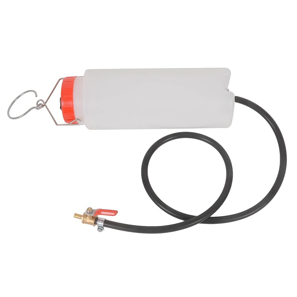 500 мл/1000 мл/2000 мл универсальный набор инструментов для ремонта мотоциклов, газовый контейнер, вспомогательный топливный бак Белый, 1000ML