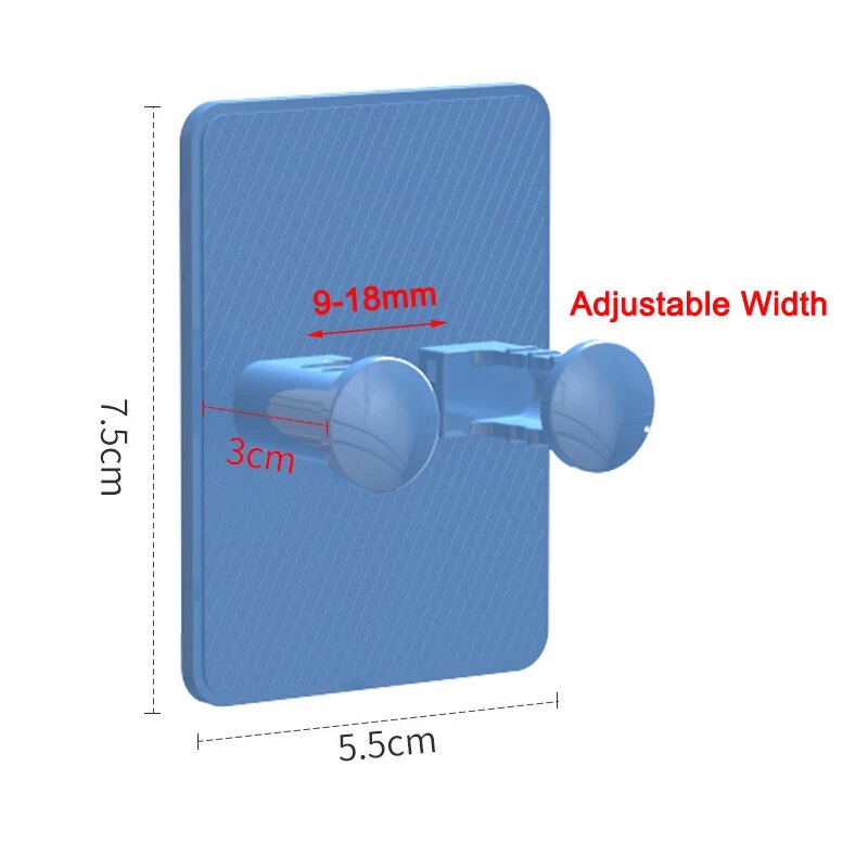 Держатель для бритвы TAANY пластиковый Синий, Blue